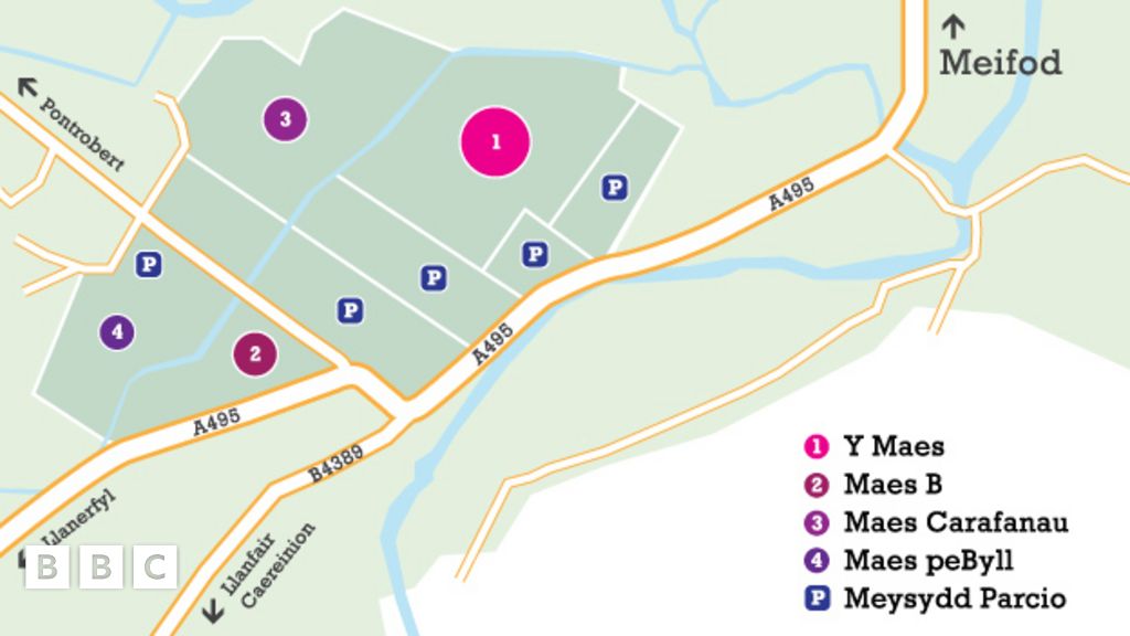 How to get to the Eisteddfod Maes - BBC Cymru Fyw
