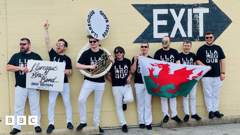 Band Pres Llareggub yn New Orleans - BBC Cymru Fyw