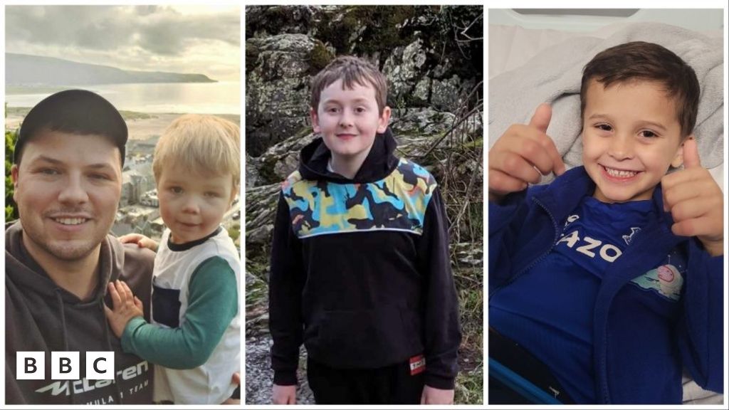 Marathon: Cyfle i ddiolch am ofal Emrys, Hari a Noa - BBC Cymru Fyw