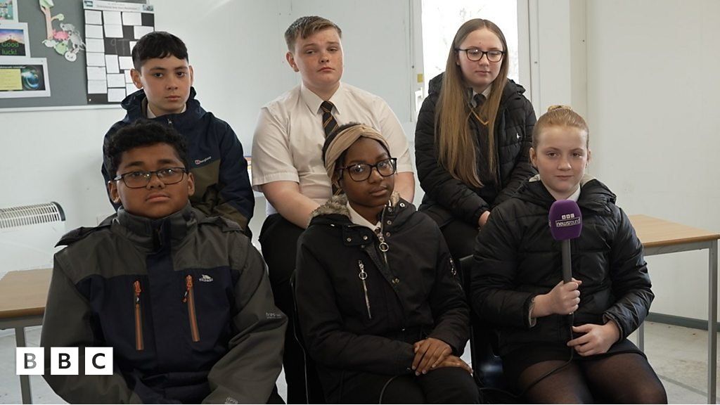 Raac: Pupils say they are still affected by crumbling concrete in their ...