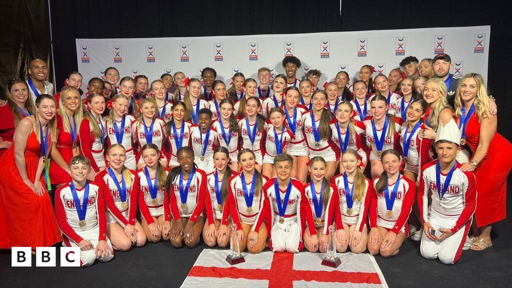 Cheerleading World Championships: Team England win gold and bronze ...