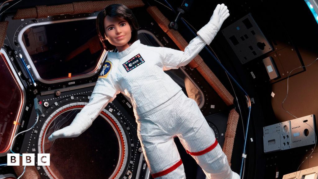 Barbie 65 years: Doll that's been to space part of new exhibition - BBC Newsround