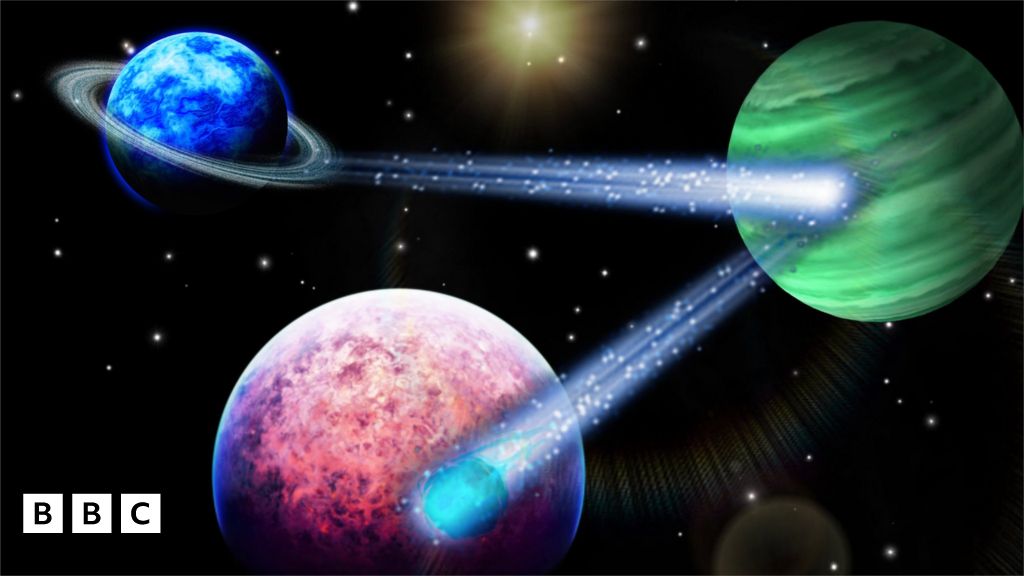 How 'bouncing' comets could have spread life through universe - BBC ...