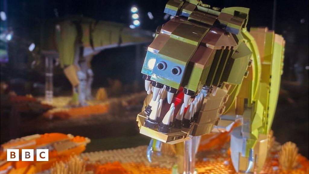 Lego dinosaurs: Check out these roarsome brick models - BBC Newsround