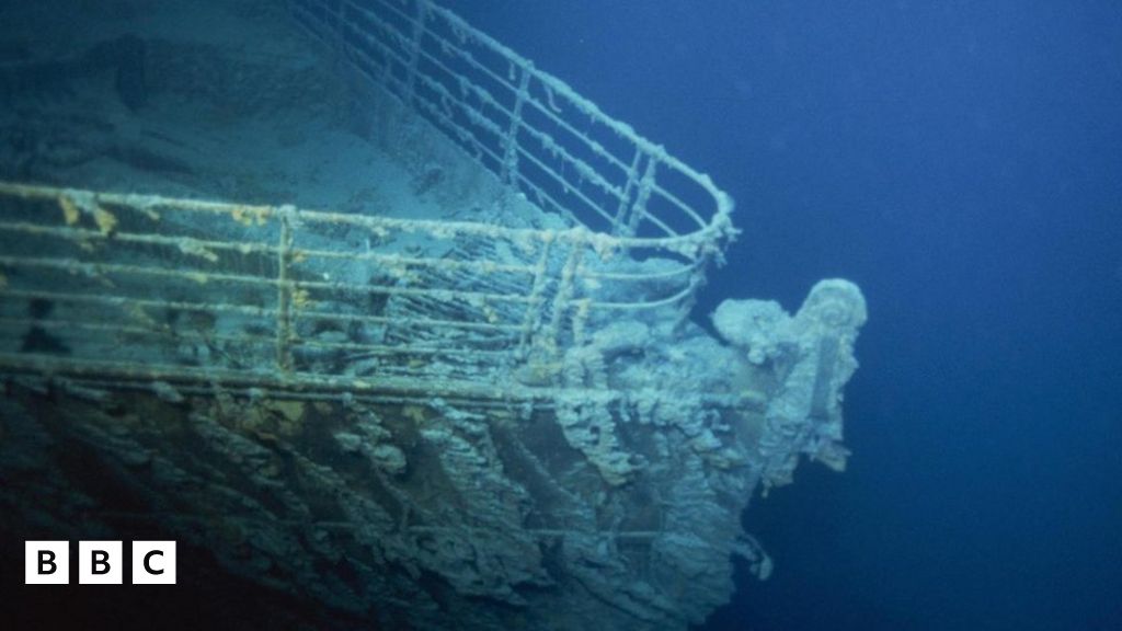 A final chance to see the Titanic as wreck is eaten by bacteria - BBC ...