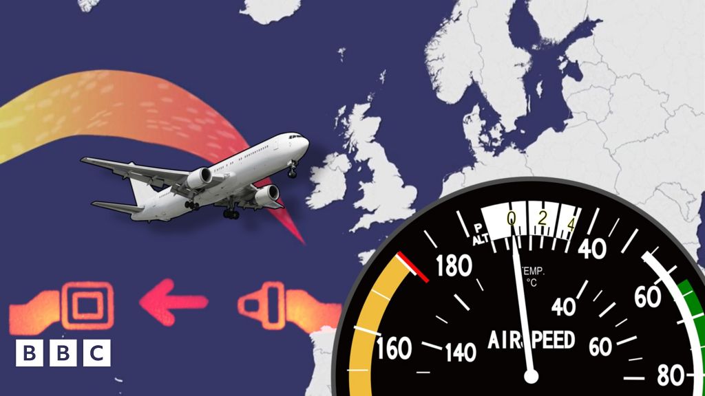 Climate change: Faster flights, bumpier rides - BBC Newsround