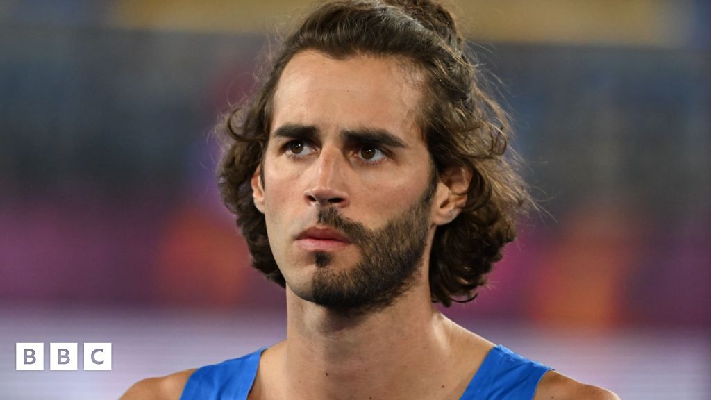 Why does this athlete only have half a beard? - BBC Newsround