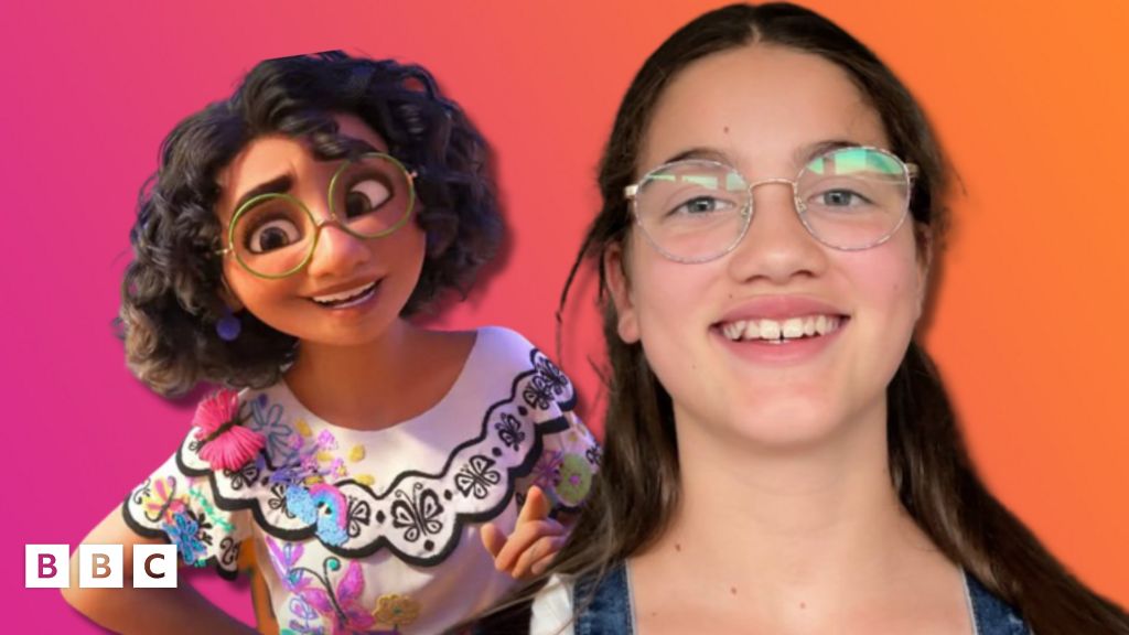 Encanto: Lowri's dream of Disney star with glasses comes true - BBC ...