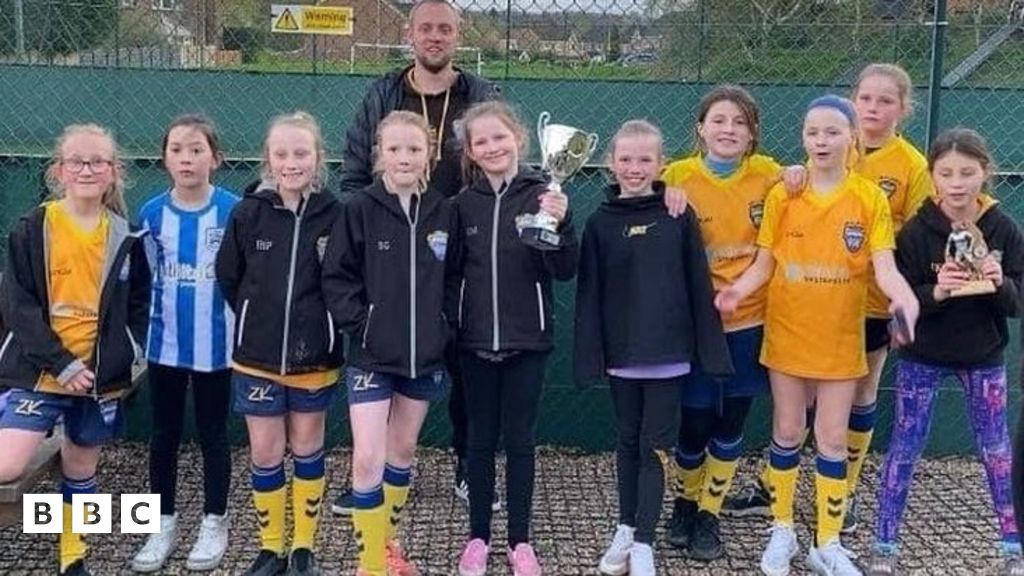 Girls' football team go from losing every game to winning the cup - BBC ...