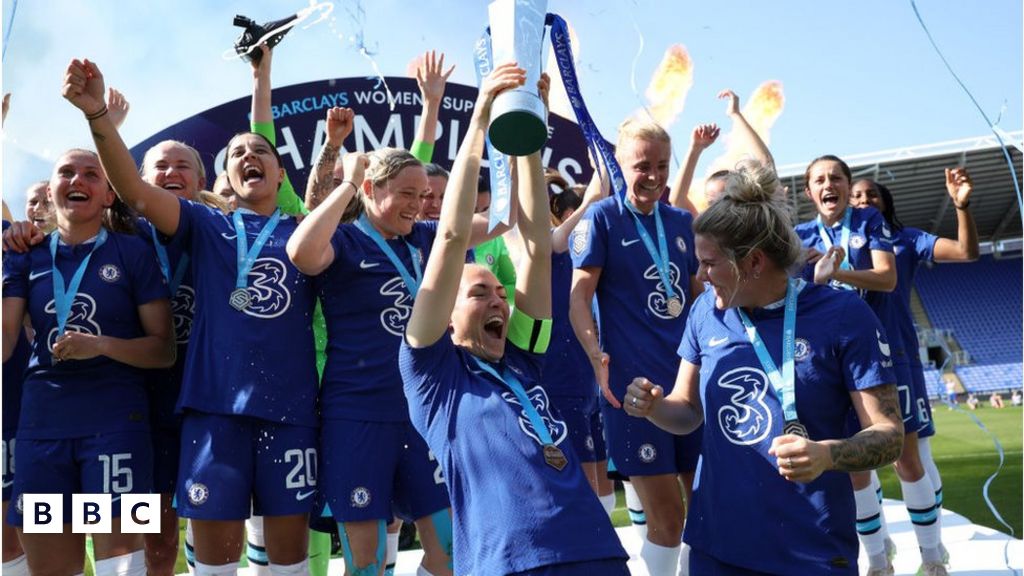 Chelsea win WSL for fourth time in a row - BBC Newsround