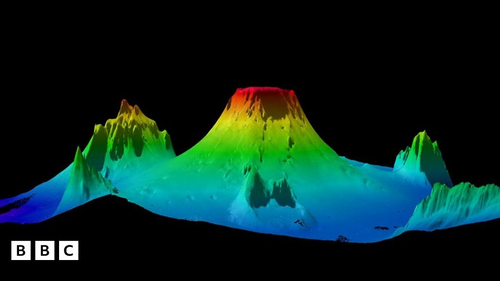Tonga Volcano: Survey maps area since January eruption - BBC Newsround