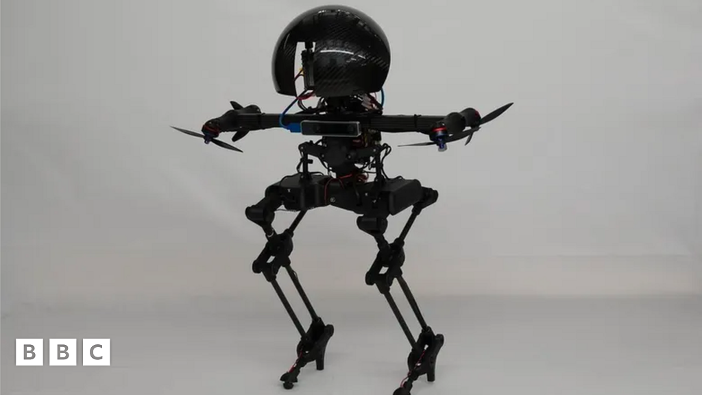 LEO the robot that can walk, fly and skateboard! - BBC Newsround