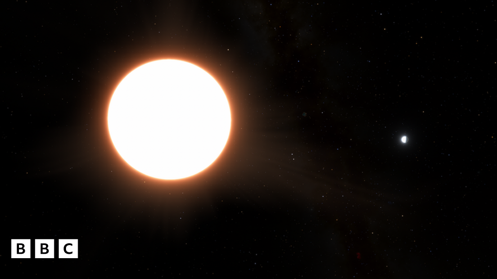 Exoplanet with metallic clouds could be shiniest yet - BBC Newsround