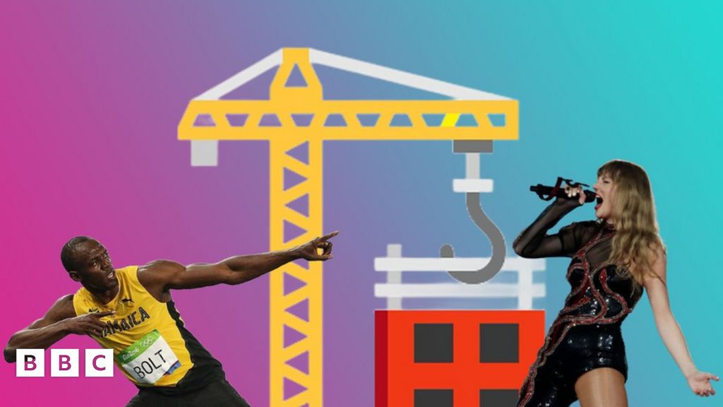 Pupils name cranes after Taylor Swift and Usain Bolt - BBC Newsround