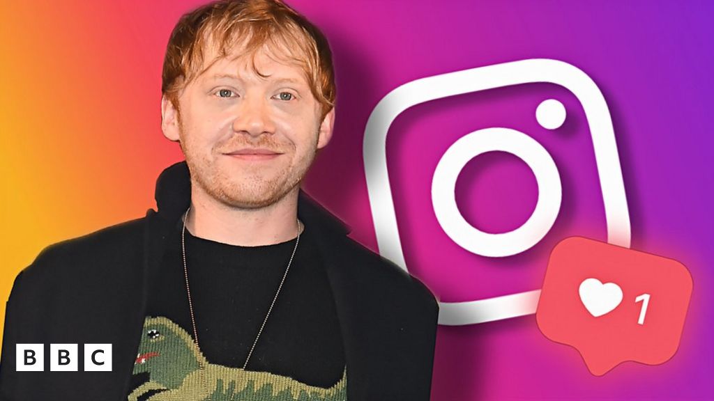 Harry Potter star Rupert Grint breaks Instagram record - BBC Newsround