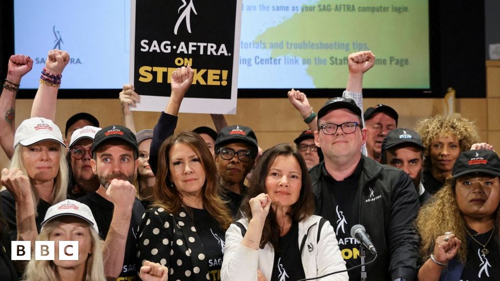 Actors' strike: Hollywood actors begin historic strike - BBC Newsround