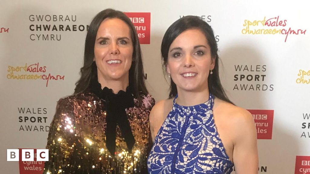 Sian a Gwennan Harries: ‘Cefnogwyr mwyaf ein gilydd’ - BBC Cymru Fyw