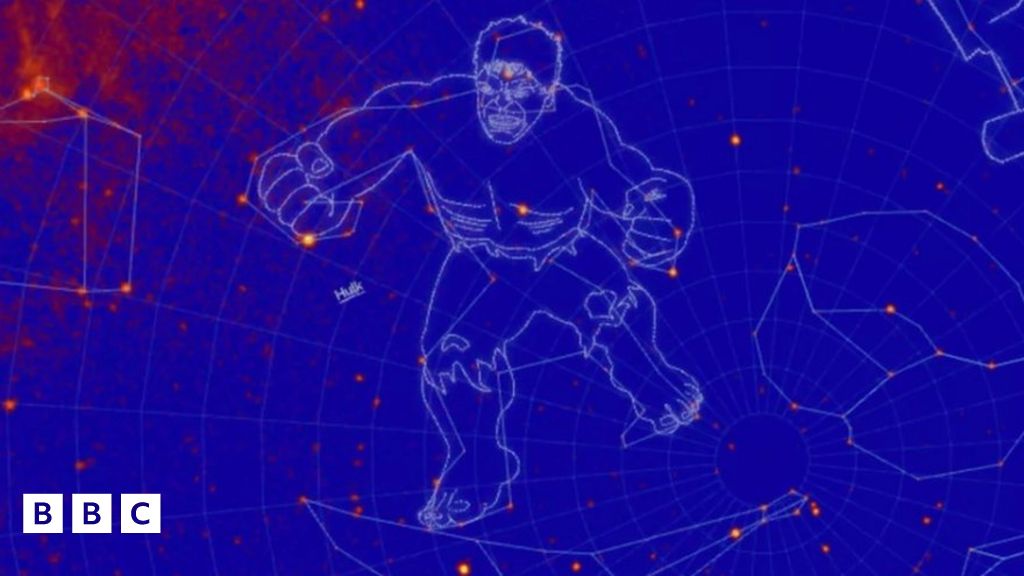 Nasa names constellations after the Hulk, Godzilla and the Tardis ...