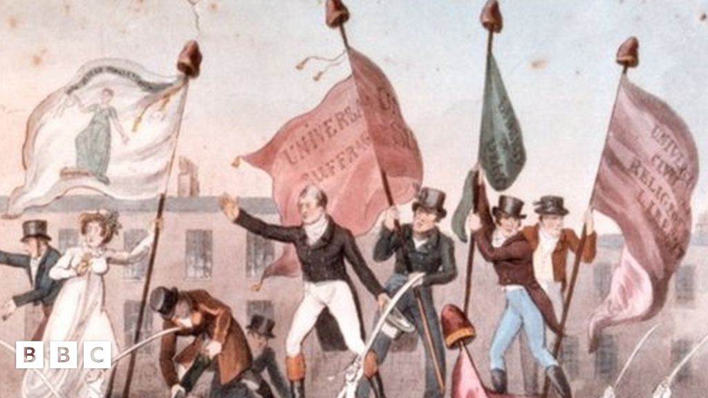 Peterloo massacre: How the industrial revolution changed history - BBC ...