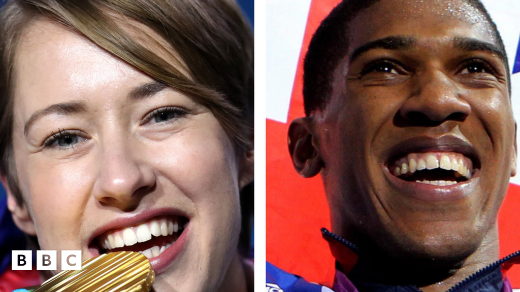 Anthony Joshua and Lizzie Yarnold honoured by Queen - BBC Newsround