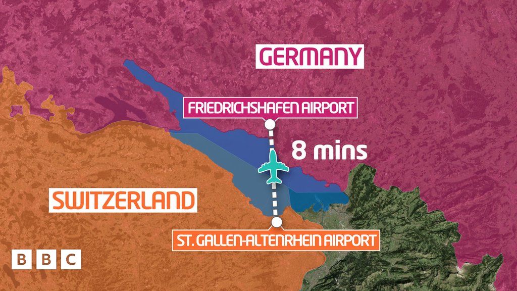 World's shortest international flight is eight minutes - BBC Newsround