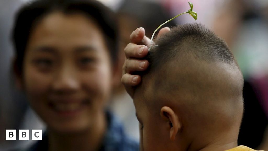 Chinese sprout new hairstyle - BBC Newsround