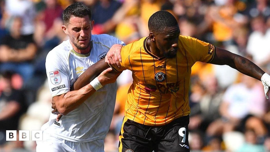 Adran Dau: Casnewydd 2-2 AFC Wimbledon - BBC Cymru Fyw