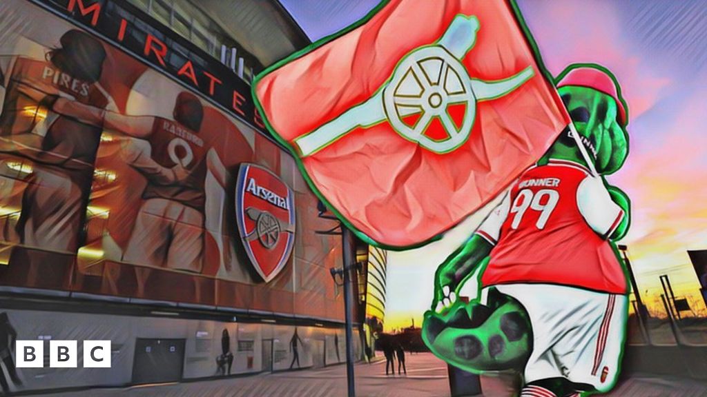 Arsenal's Gunnersaurus mascot gets fundraising page - BBC Newsround