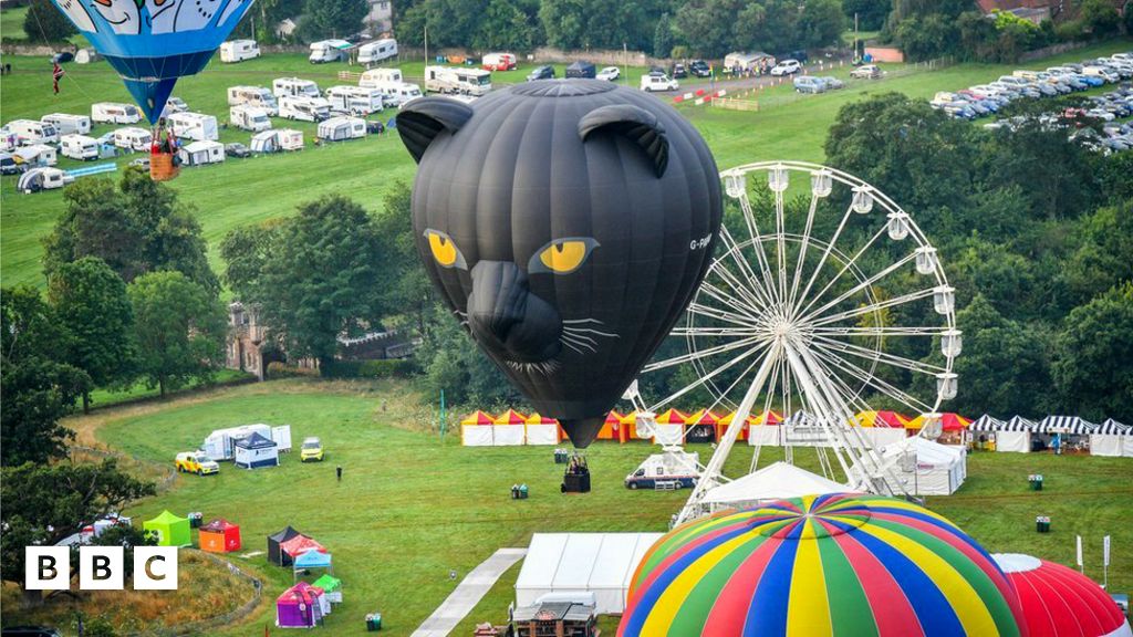 Bristol International Balloon Fiesta: Darth Vader, a big bear and a ...