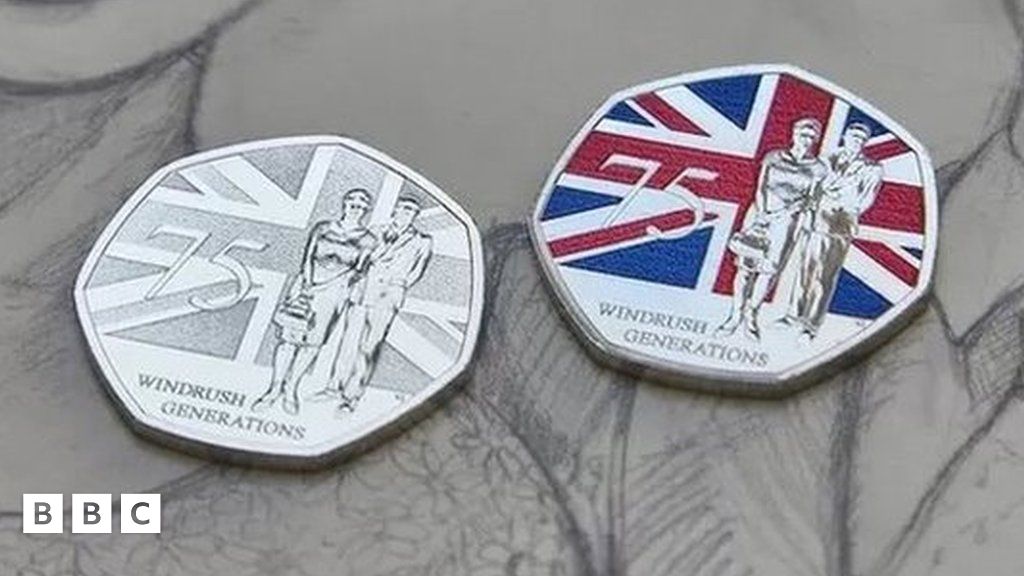 Windrush Day 2023: New 50p coin released to mark 75th anniversary - BBC ...
