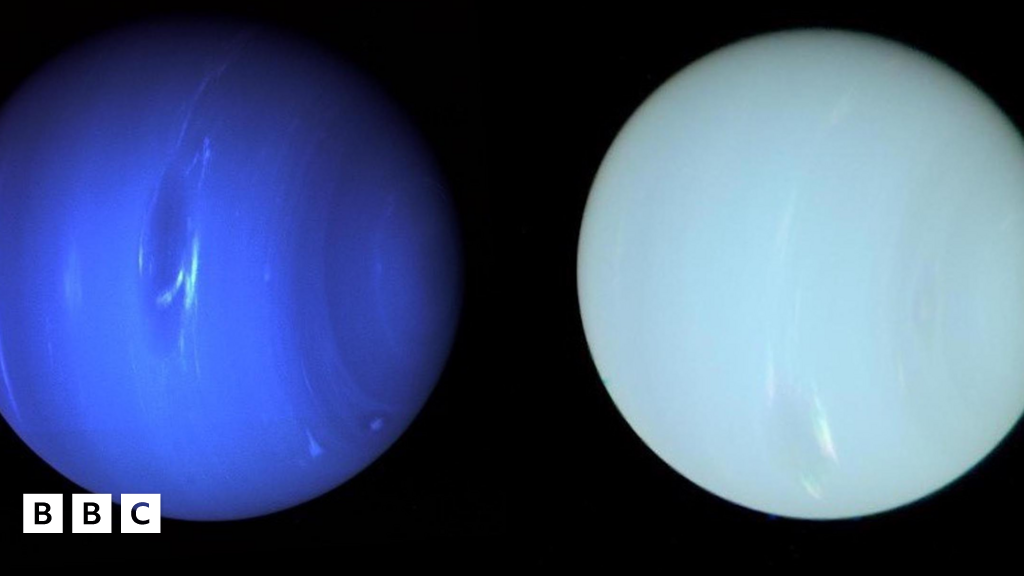 Neptune is a much paler shade of blue than we thought - BBC Newsround