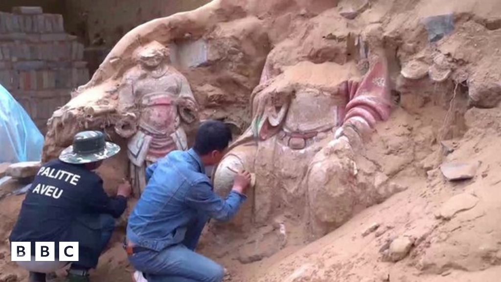 China: Amazing ancient fort uncovered - BBC Newsround