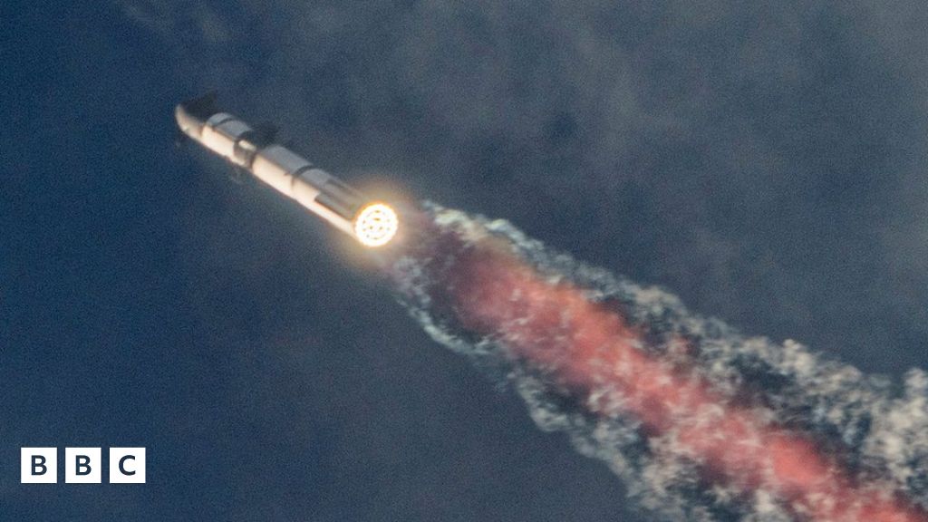 Space X: Starship goes 'farther than ever' on third test flight - BBC ...