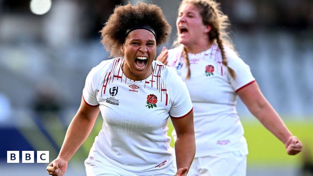 Women's Rugby World Cup: England are through to the final - BBC Newsround