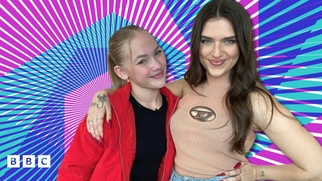 Eurovision 2023: Junior Eurovision star Freya Skye meets Mae Muller - BBC Newsround