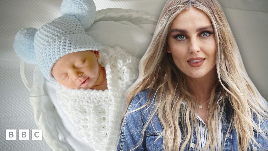 Perrie Edwards reveals new baby name - BBC Newsround