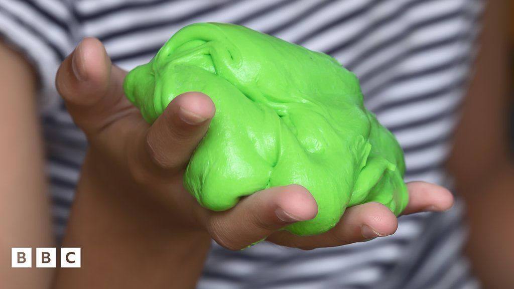 Slime: 'Dangerous' putty removed from shops in Midlands - BBC Newsround
