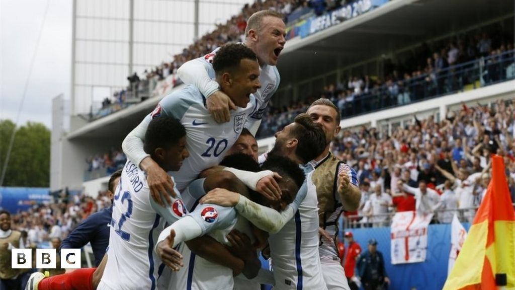 Euro 2016: England beat Wales 2-1 - BBC Newsround
