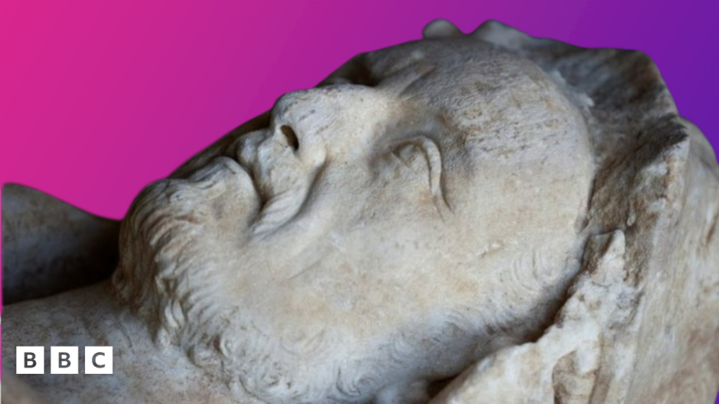 Ancient Rome: Marble statue of Roman emperor discovered in Italian ...