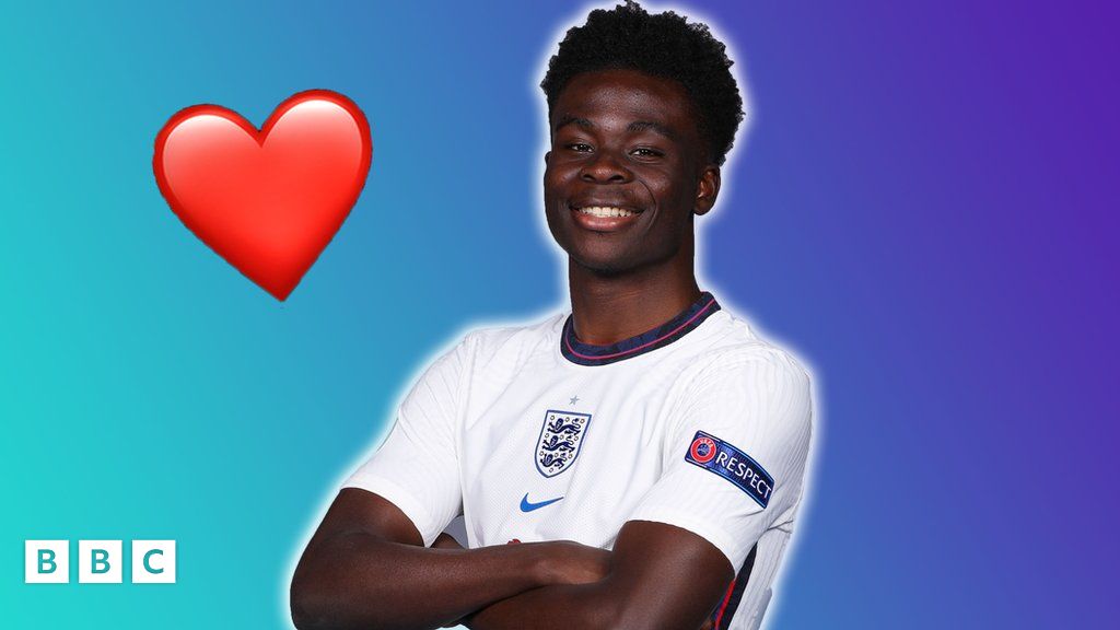 Racism in football: Bukayo Saka - 'Love always wins' - BBC Newsround
