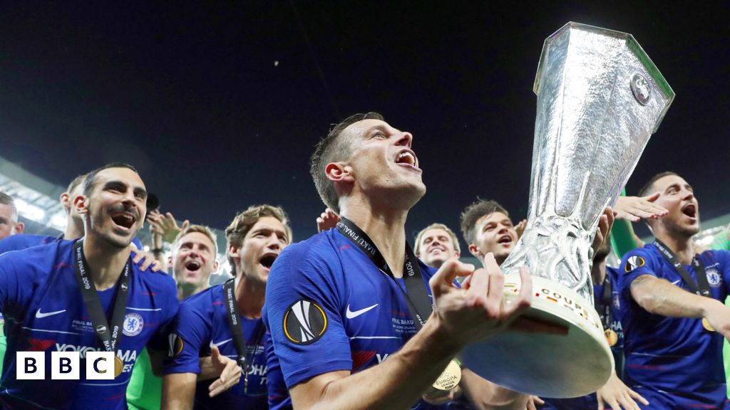 Chelsea beat Arsenal 4-1 to win Europa League final - BBC Newsround