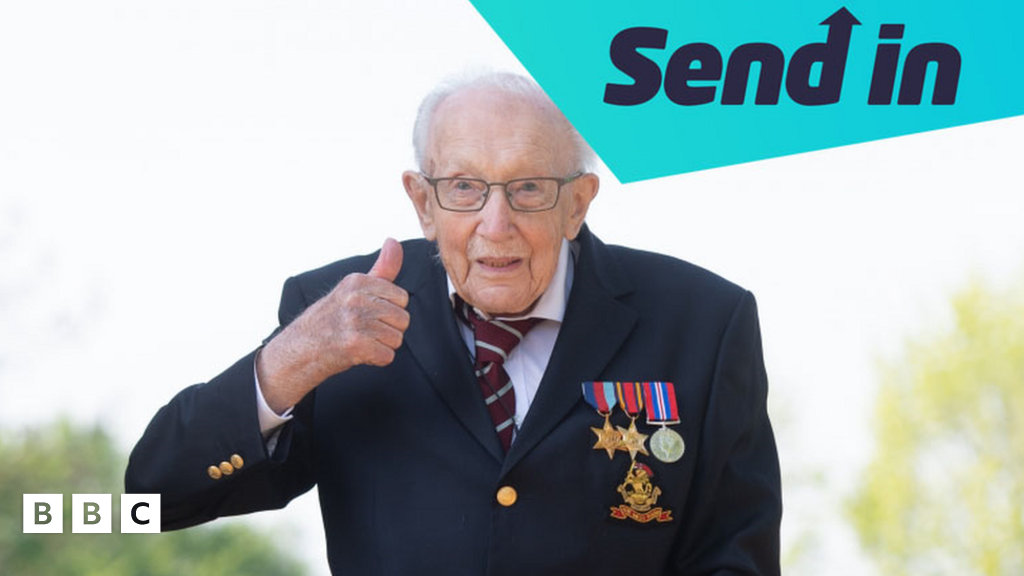 Captain Tom 100: What challenge are you doing for it? - BBC Newsround