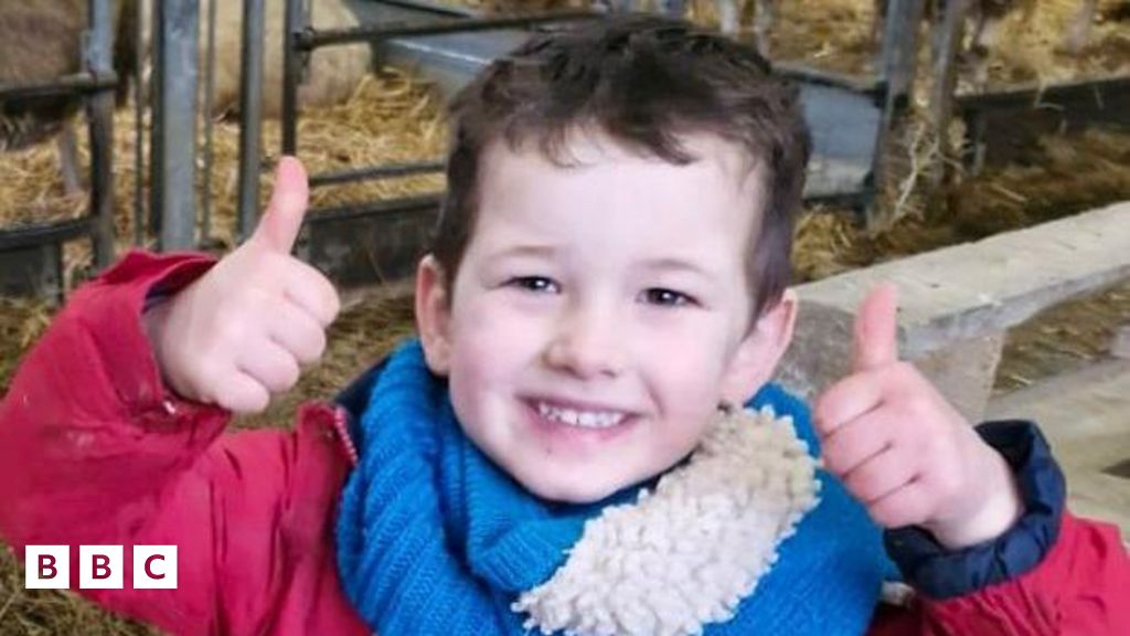 Bachgen 4 oed wedi marw tra'n ceisio gwthio rholer gardd - BBC Cymru Fyw