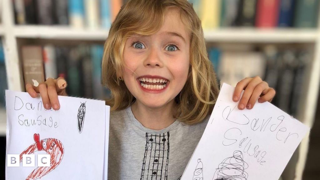 Meet the 'superstar' six-year-old comic book creator - BBC Newsround