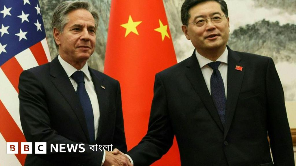চীন: শুরু হলো যুক্তরাষ্ট্র-চীন পররাষ্ট্রমন্ত্রীদের বৈঠক, কিন্তু ...