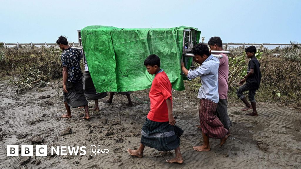 မိုခါ မုန်တိုင်းကြောင့် သေဆုံးသူ ၄၀ ဦး ထိ အတည်ပြုထားနိုင် Bbc News မြန်မာ