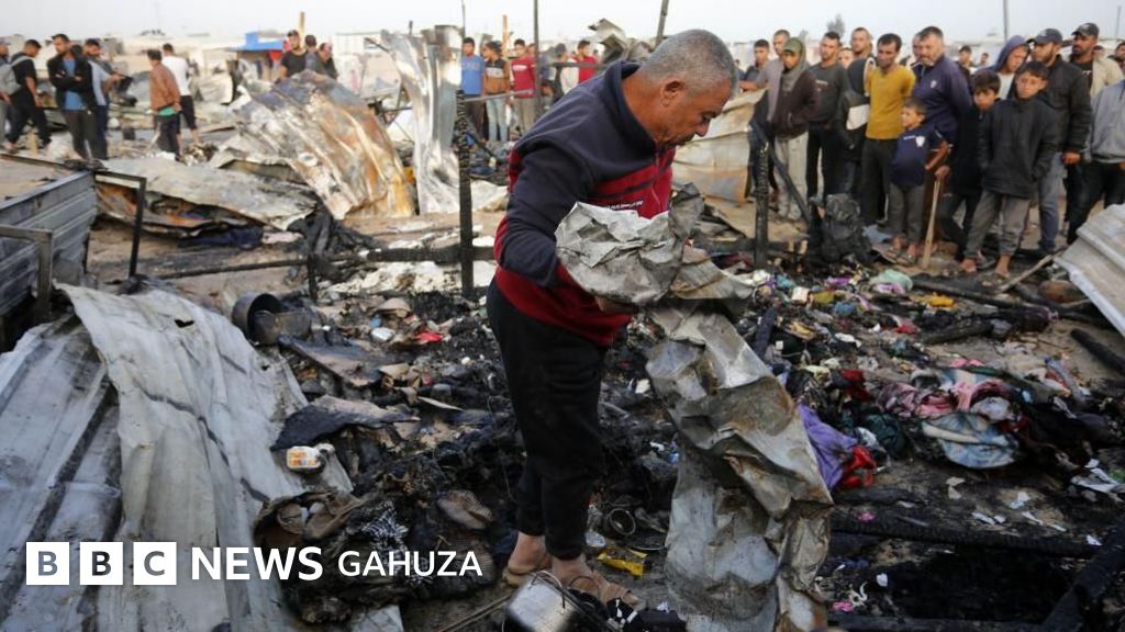 Igitero cya Israel cyakubise mu gace k'i Rafah nyuma y'ibitero bya ...