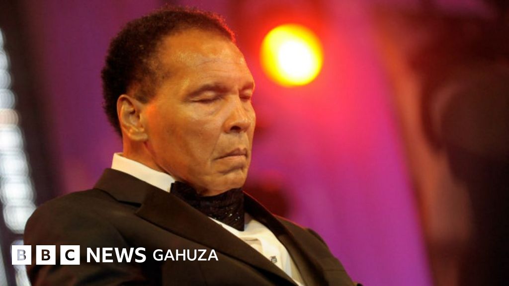 Urupfu rwa Mohammad Ali rwateye impari muri Amerika - BBC News Gahuza