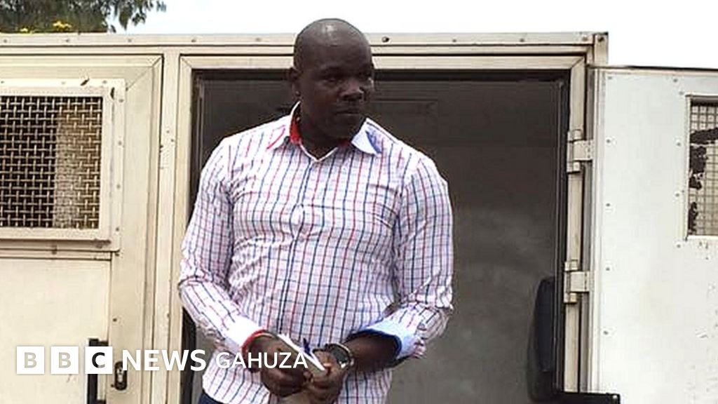Ladislas Ntaganzwa imbere y'inkiko mu Rwanda - BBC News Gahuza