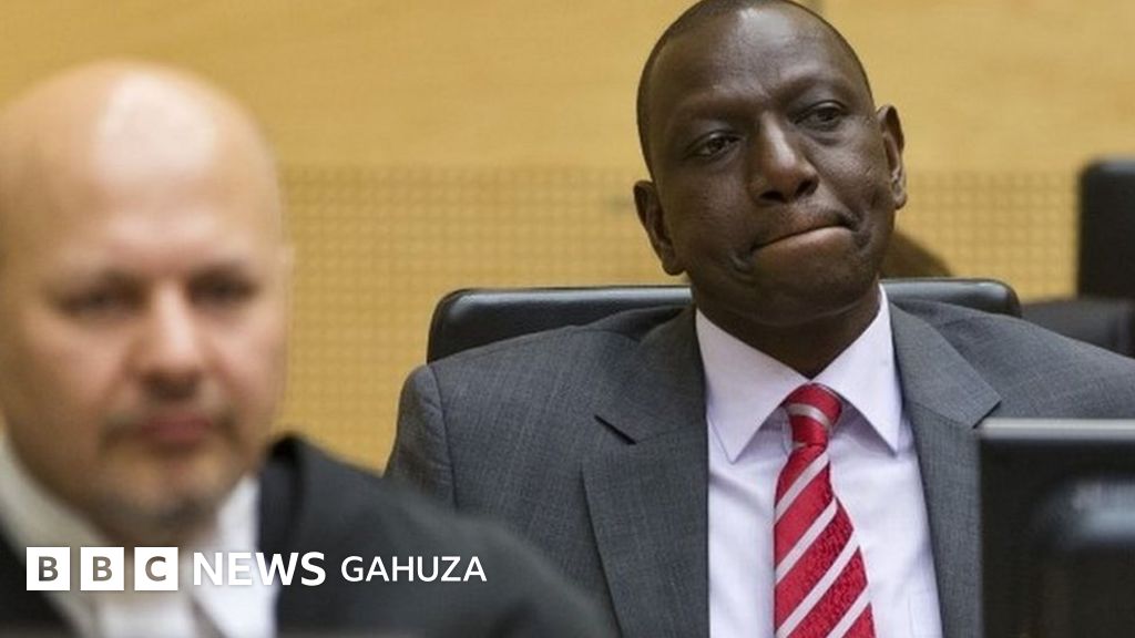 Urubanza rwa William Ruto ruracibwa uyu munsi - BBC News Gahuza
